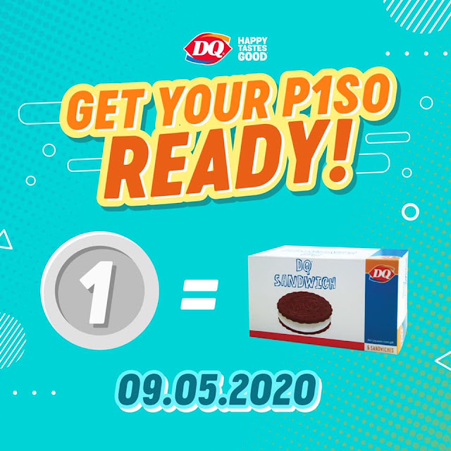 Manila Shopper: Dairy Queen PISO Sandwich Promo: Sept 5 2020 # ...