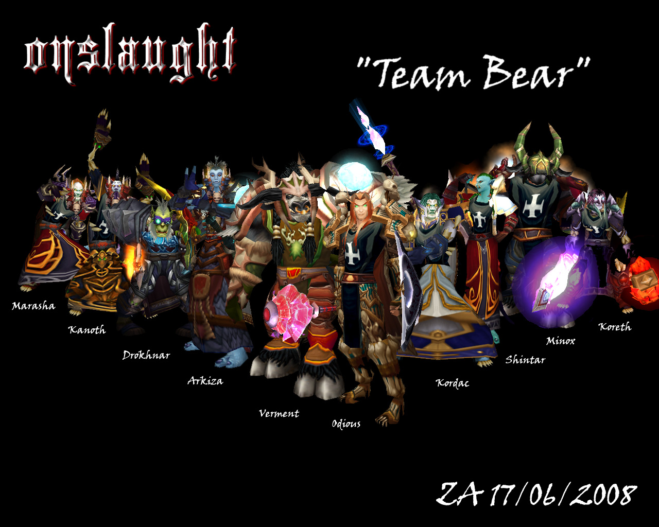 Onslaught Band Wallpaper