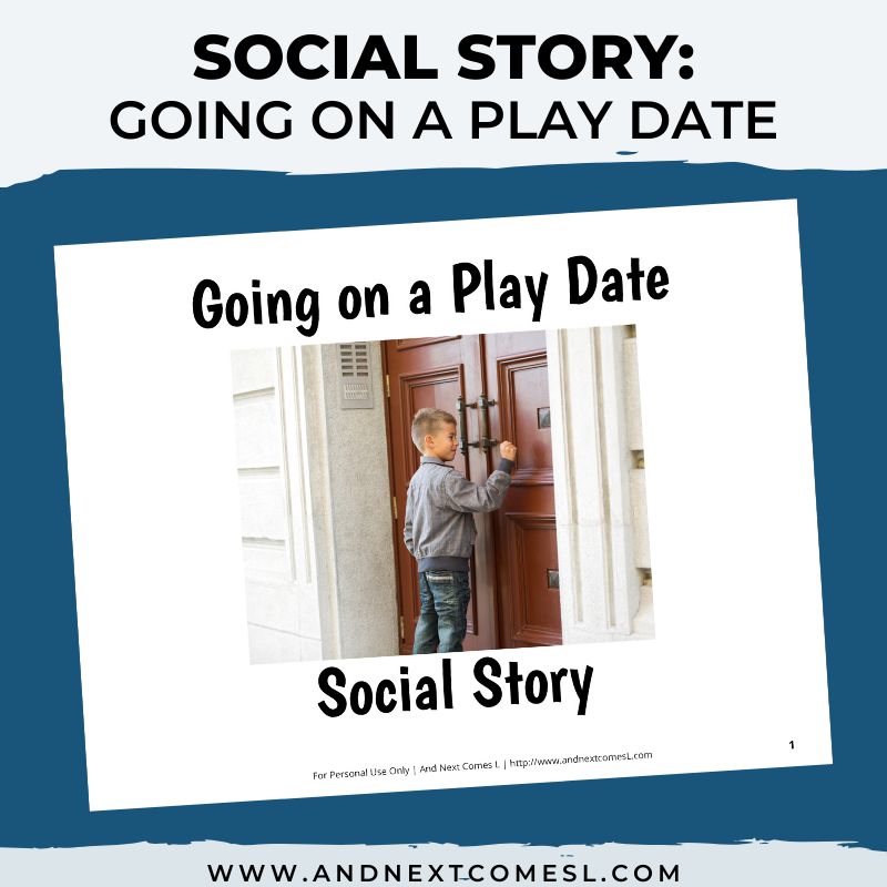 Printable Social Stories for Kids | And Next Comes L - Hyperlexia Resources