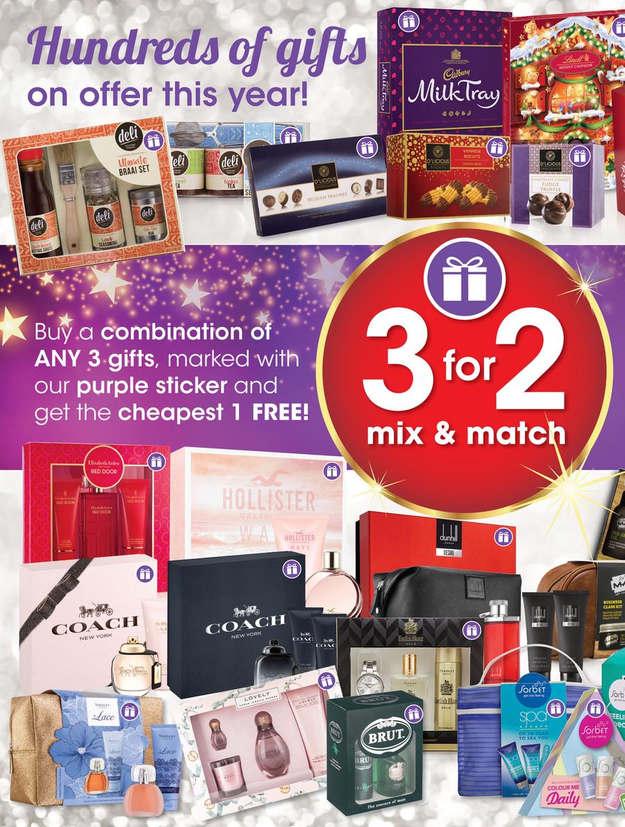 Grocery Specials: Clicks Christmas Gift Guide 2017