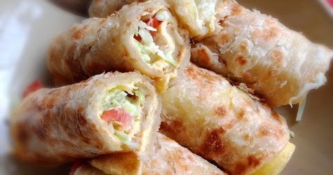 Roti Cheese Sandwich Roll 印度薄饼起司专