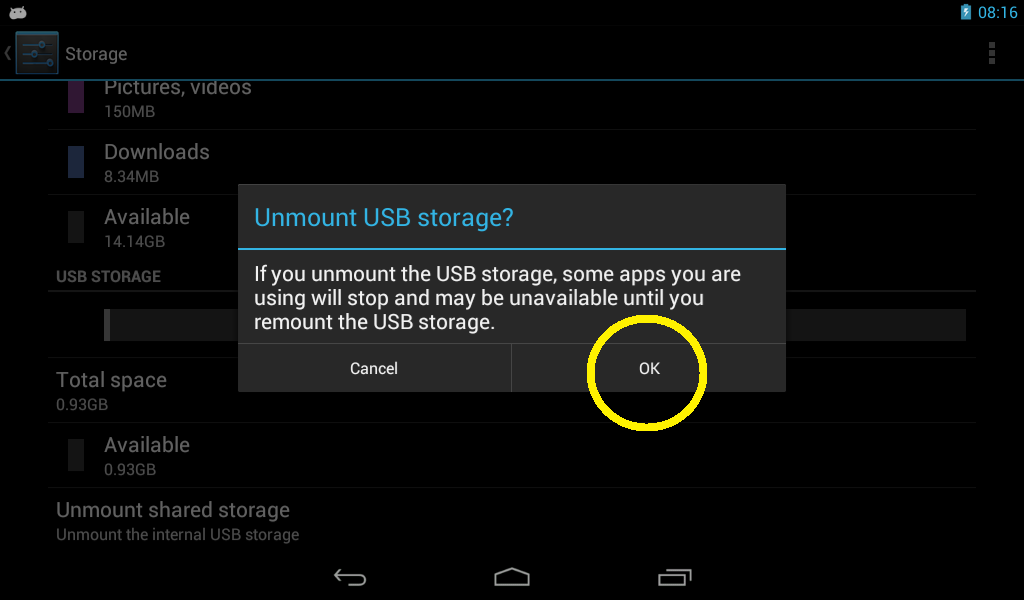MPD Bailey Technology: Ejecting USB Memory Stick