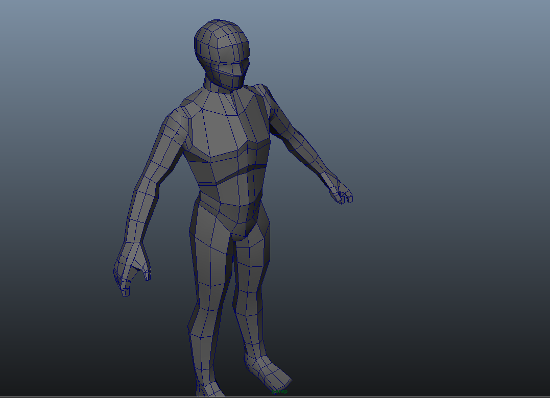 Ryan's Computer Arts Practice : Low Poly Modelling