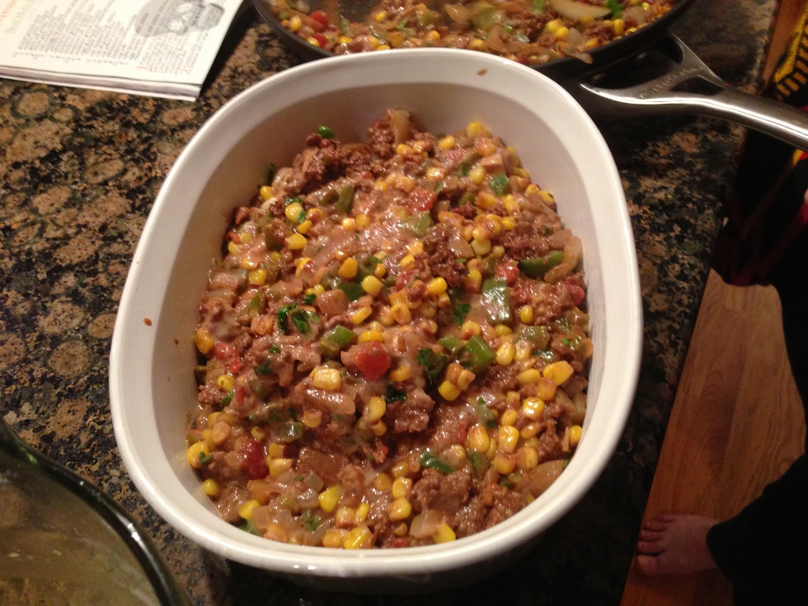 A Peek into the Pantry: Josefina's Beef Mole Tamale Pie