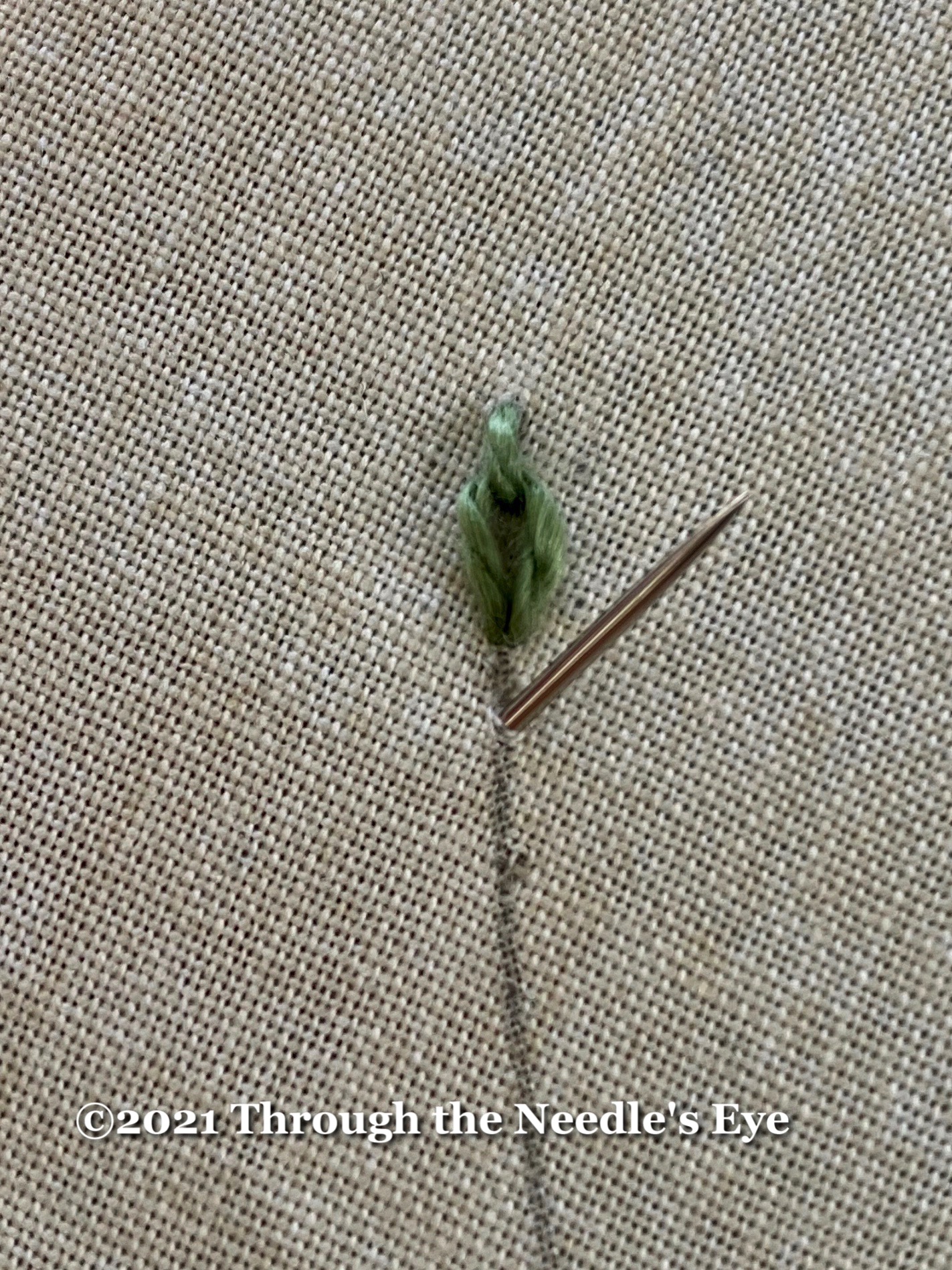 Telling Stories Through the Needle's Eye: Hopeful Flowers Week 4