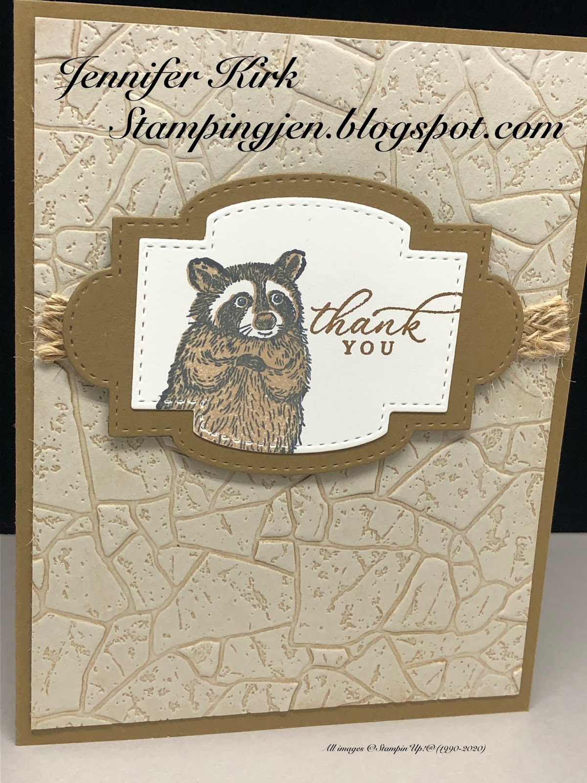 Stamping with Jen: Stamping with Jen! A Meer Thank You