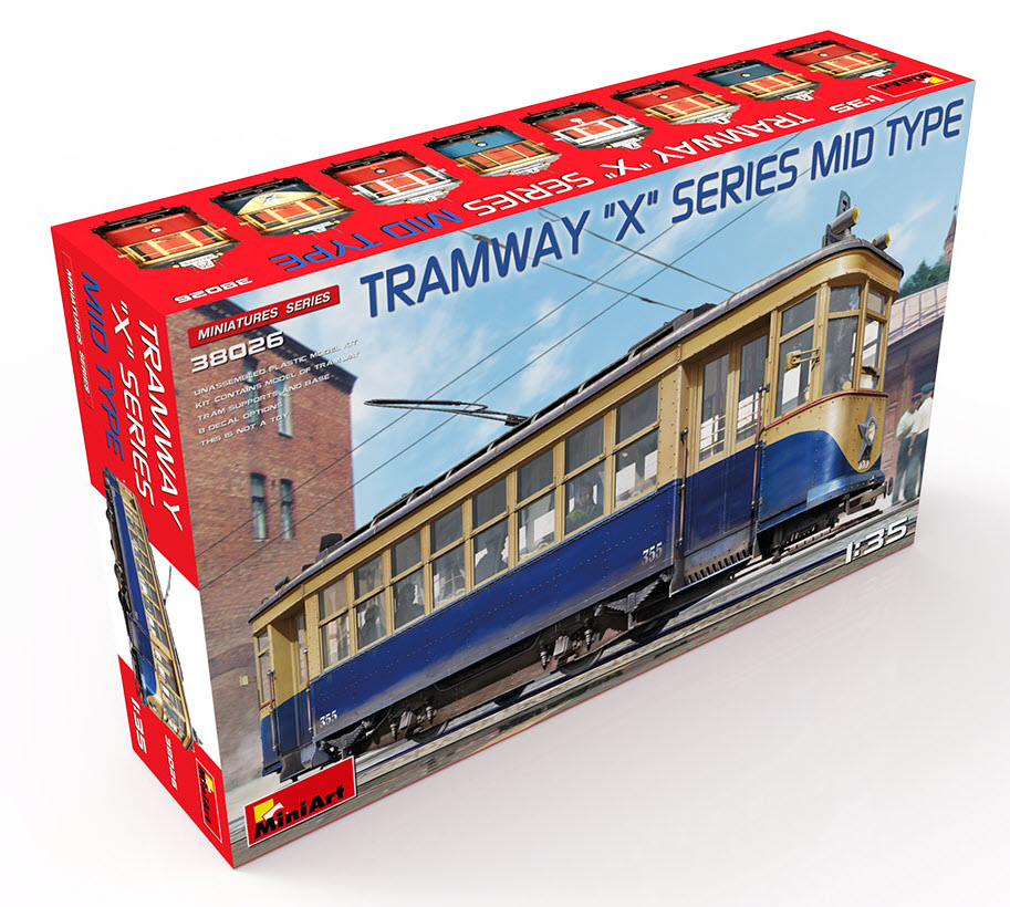 The Modelling News: Preview: MiniArt's new 35th scale Tramway "X ...