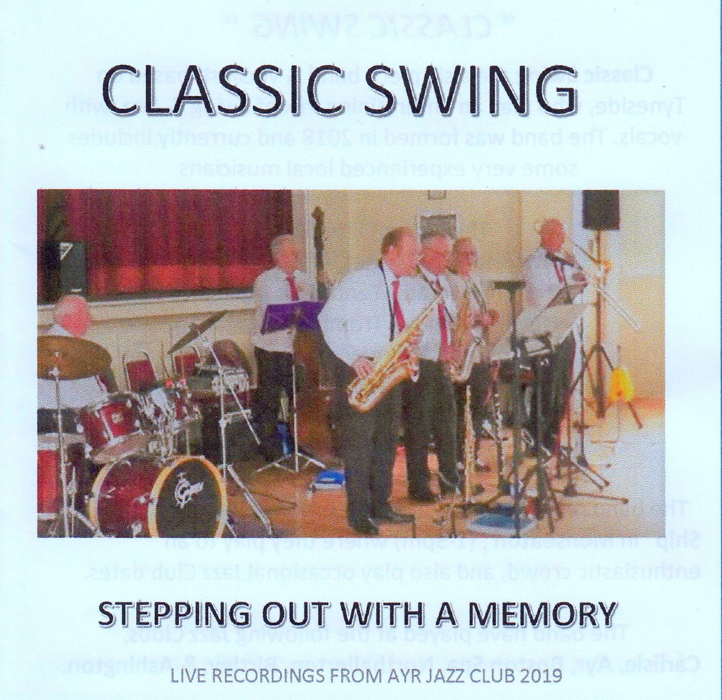 bebop spoken here: CD Review: Classic Swing - Stepping Out with a Memory