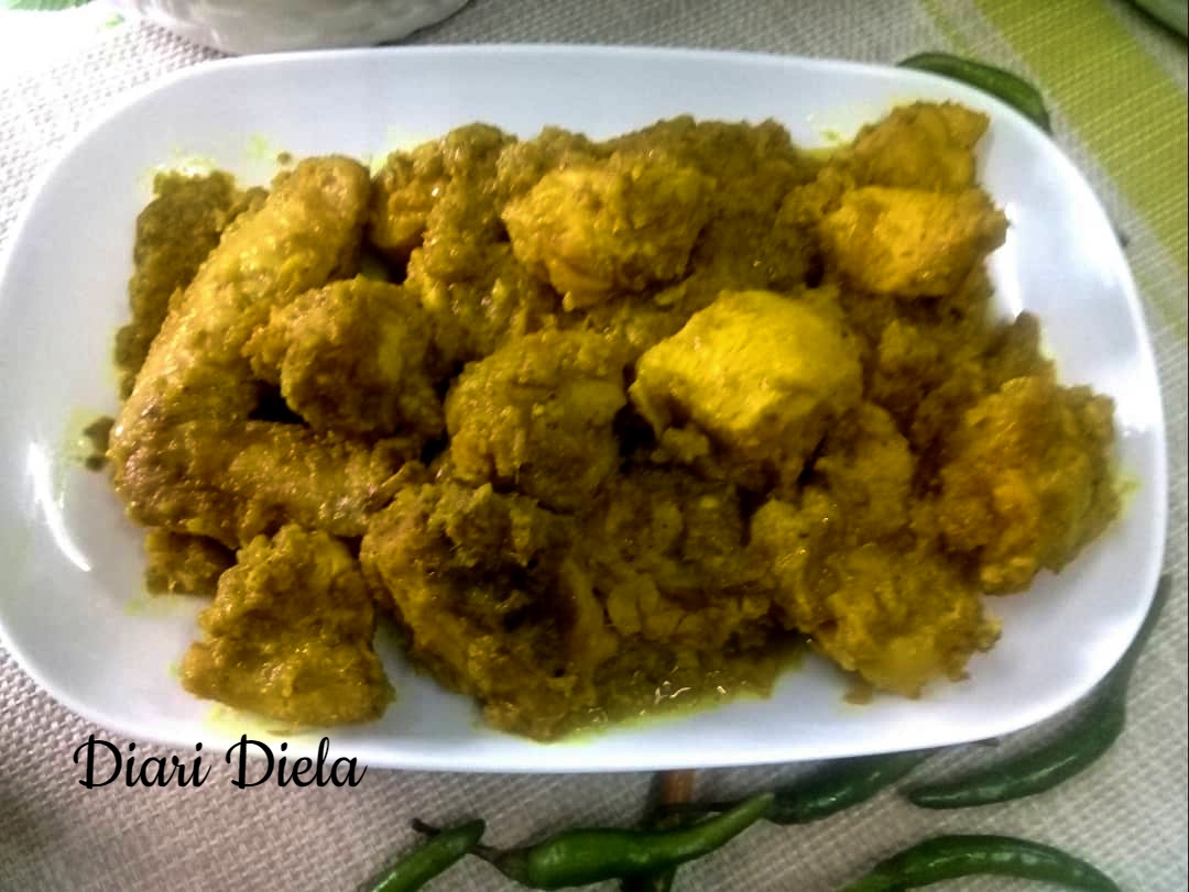 DIARI DIELA: Ayam Rendang Cili Api