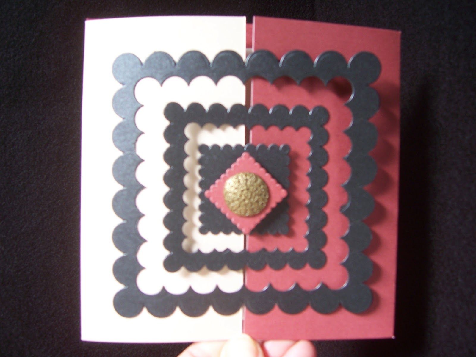 Creative Chooke: Interlocking Gatefold Card