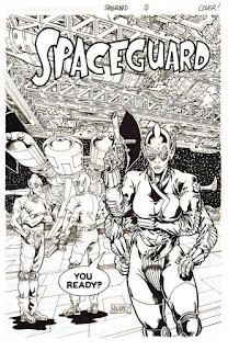 Hanchey Art: Spaceguard Issue 1 Cover!