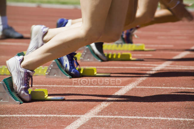 Olympic Sprinters Starting