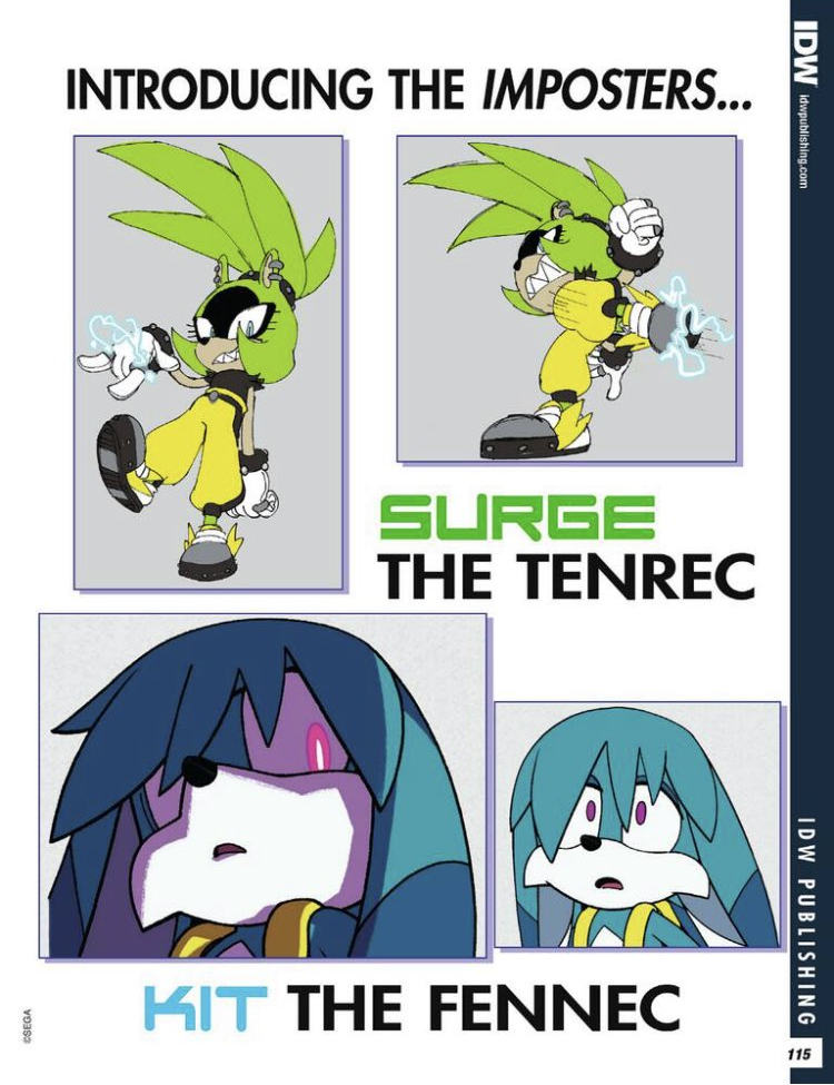 ANUNCIADO SONIC THE HEDGEHOG: IMPOSTER SYNDROME DE IDW