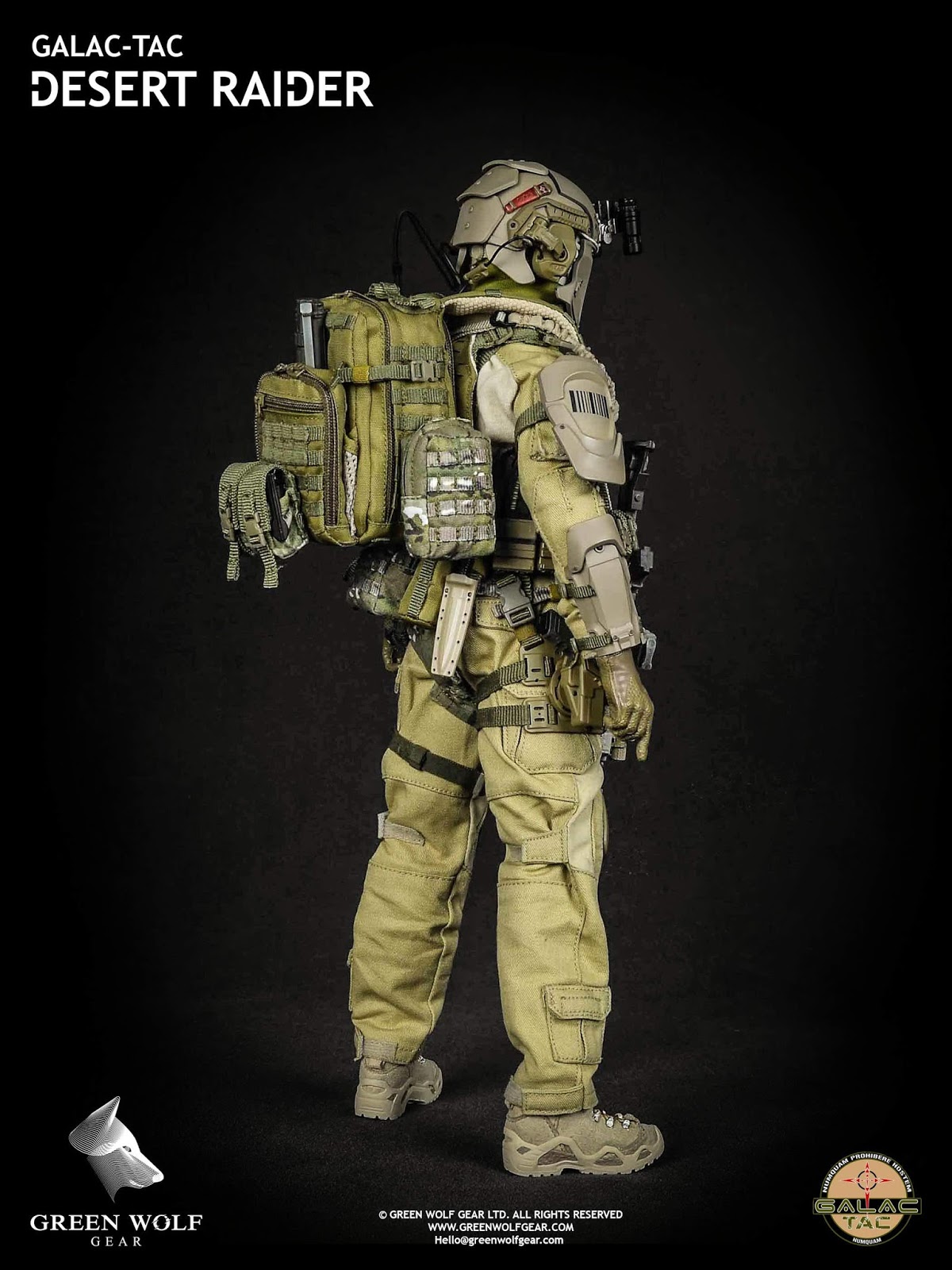 POINTBLANKTOYS.COM: Green Wolf Gear Galac-Tac Desert Raider www ...