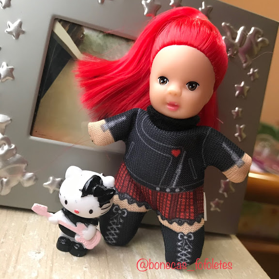 Bonecas Fofoletes: Um jeito Fofolete nos cabelos e roupas