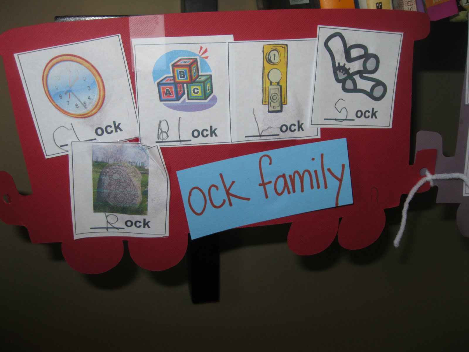 The Johnson Journey: Word Family Train