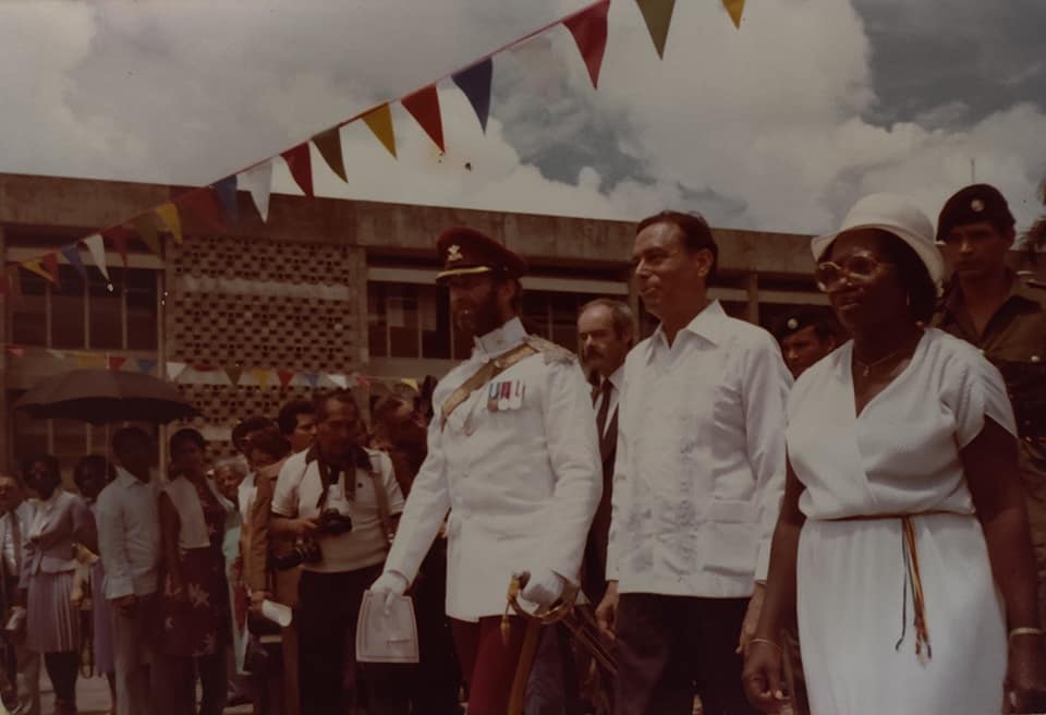 BELIZE INDEPENDENCE PICS 1981 with PRIME MINISTER GEORGE PRICE and MISS ...