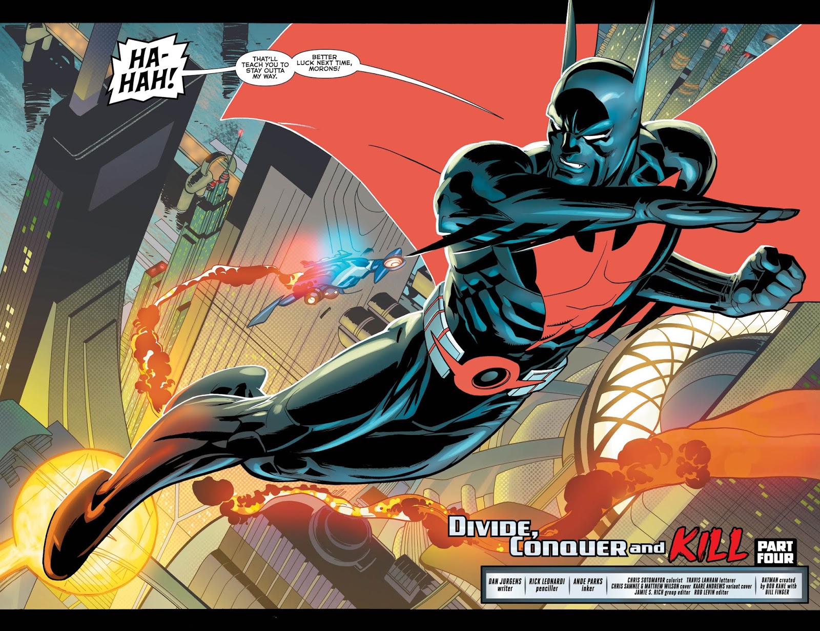 Batman Beyond Comic Terry