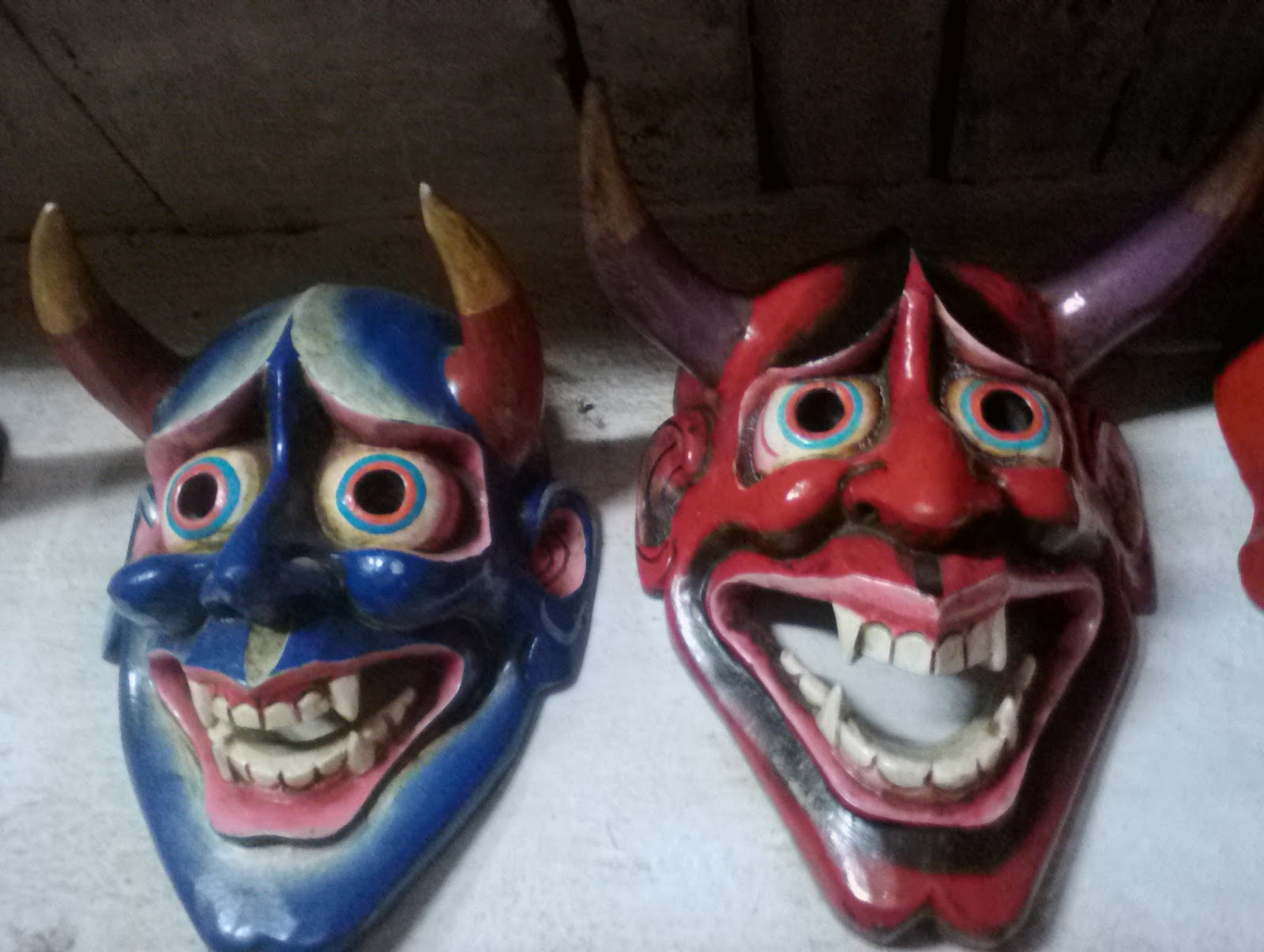 wonder nepal wondrous nepali: Traditional Tribal Masks of Nepal.