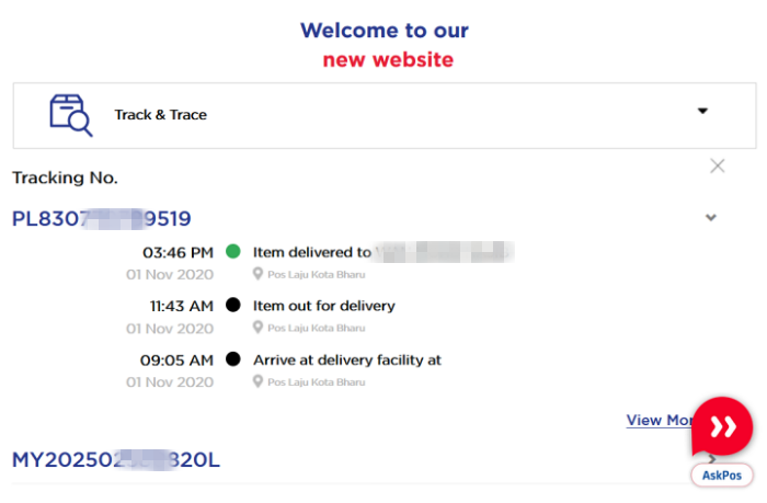 Cara Tracking Poslaju (Track And Trace)