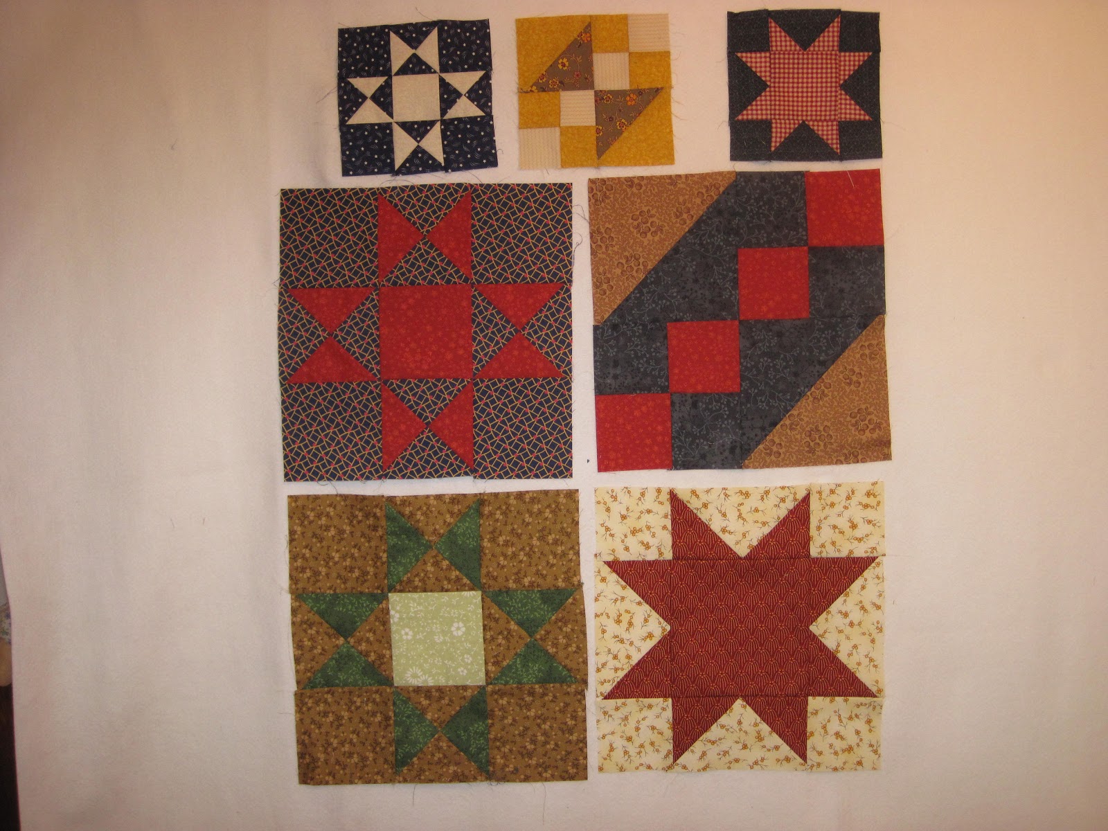 Quilts, Life and Balance: Country Threads BOM: March