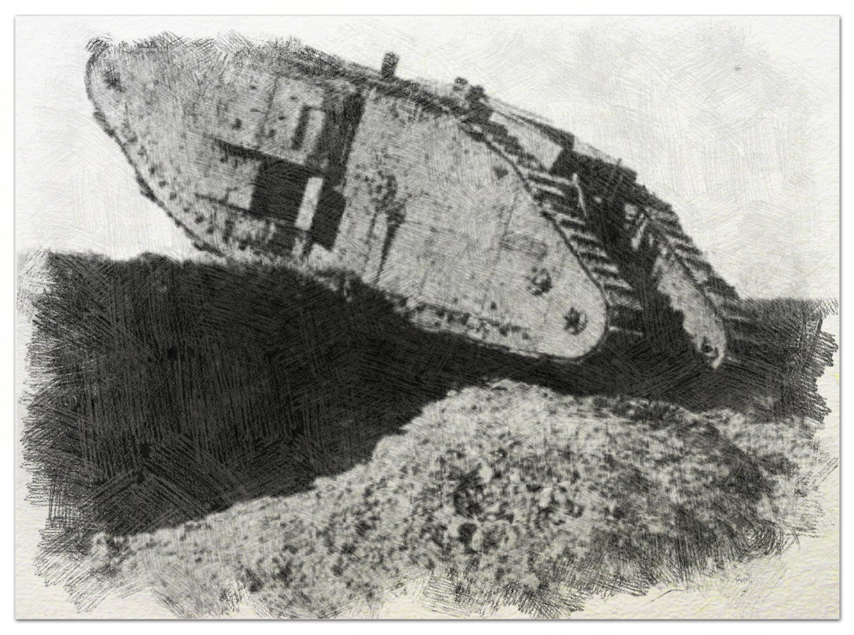 Los Primeros Tanques De La Primera Guerra Mundial Y El Comienzo De | My ...