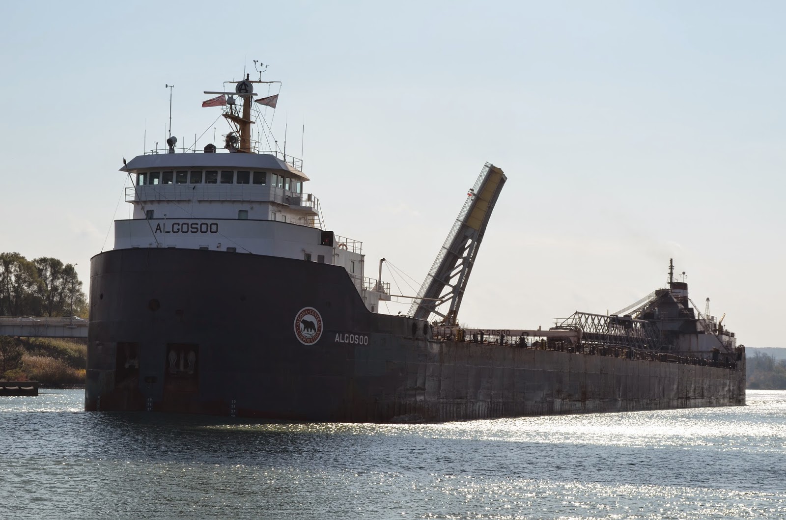Vessels in the Welland Canal: Algosoo - Self Unloading Bulk Carrier