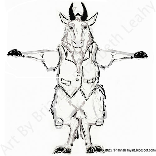 Art Adventures Blog: Introducing Gentleman Billy Goat