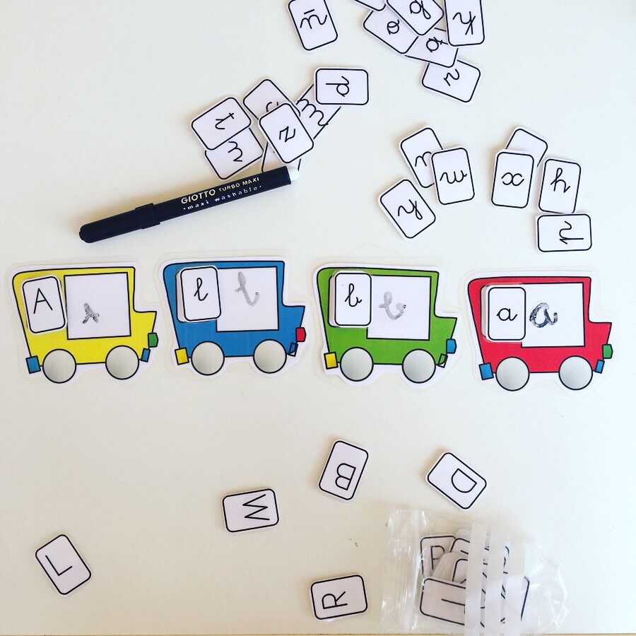 POLLITO AL LIMÓN _ EDUCA: El tren de las letras