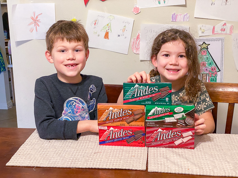 Tales of the Flowers: Holiday Treats - Andes Mint Taste Test