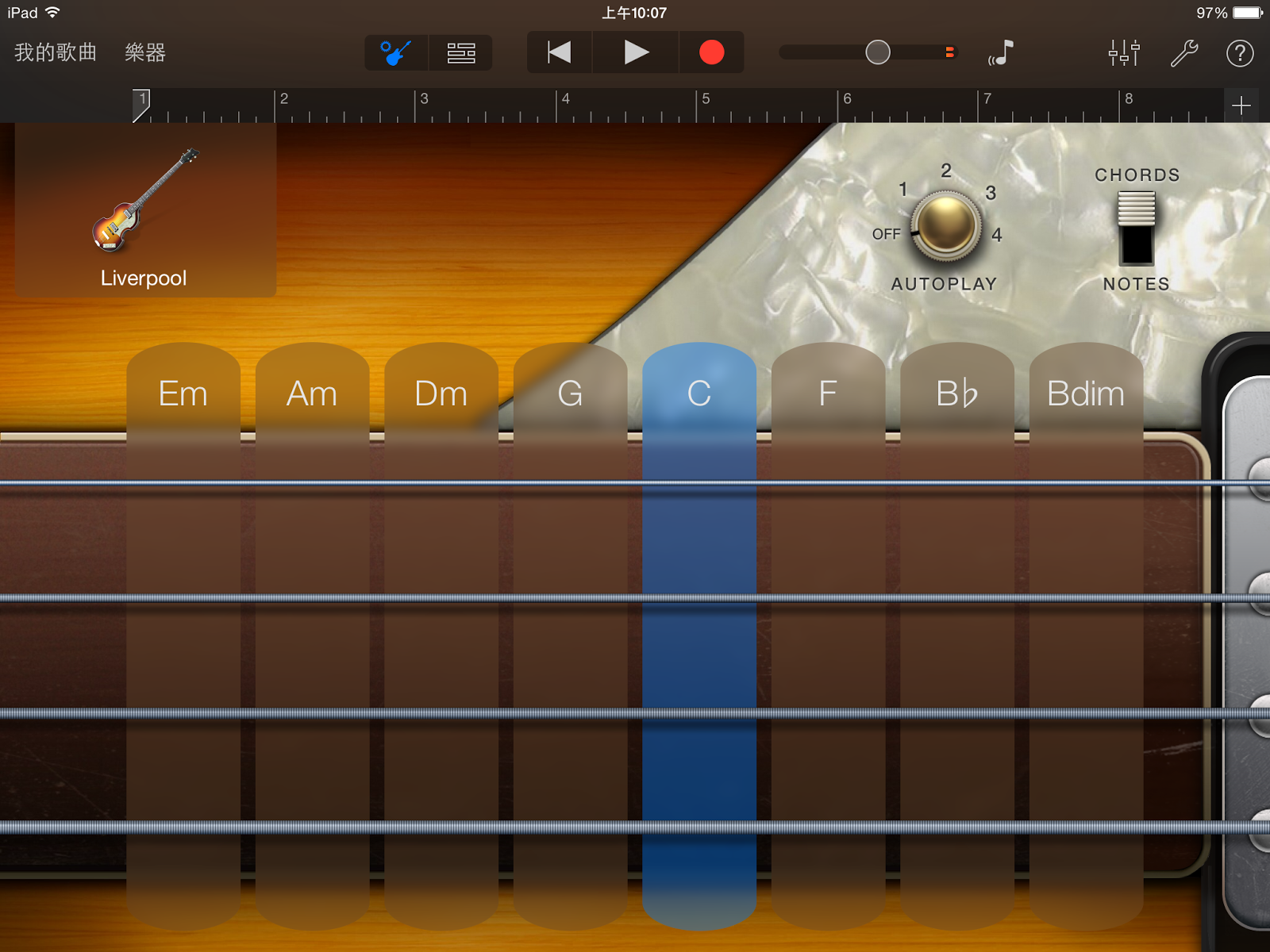 強尼雜記: GarageBand-Smart Bass