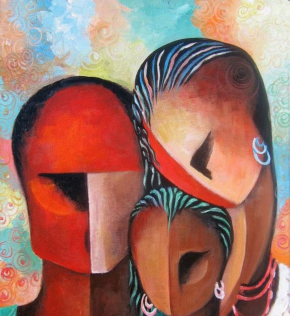 Chidi Okoye, 1961 | Abstract painter / sculptor | Tutt'Art@ | Pittura ...