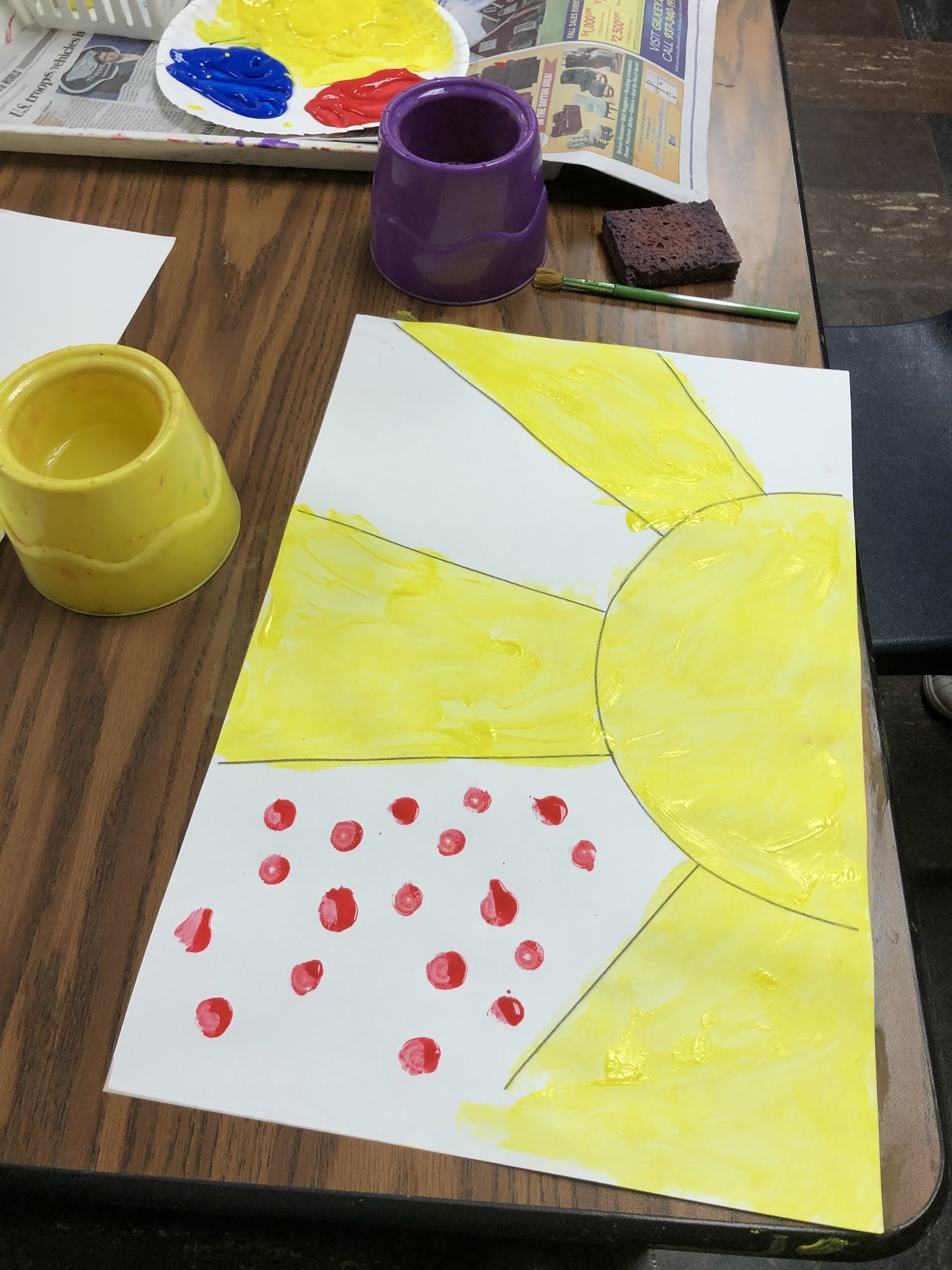 Mrs. Harris' art room: Roy Lichtenstein kindergarten art lesson