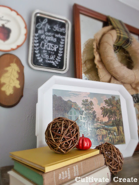 Cultivate Create: Creating a Fall Vignette
