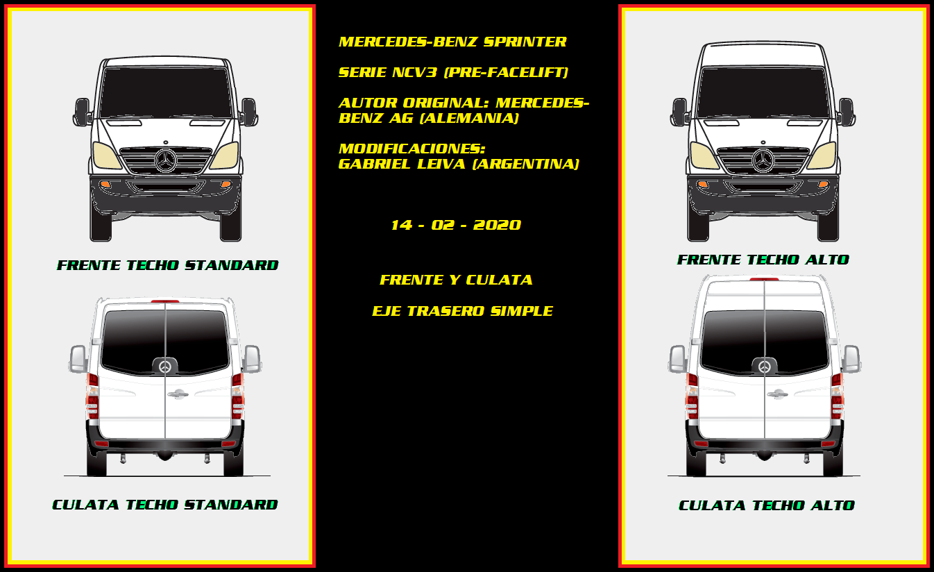 VEHÍCULOS EN GENERAL: 805 - MERCEDES BENZ SPRINTER MK2.0 (NCV3 PRE ...