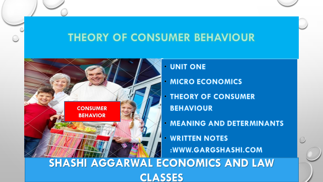 ECONOMICS COMMERCE AND MANAGEMENT THEORY OF CONSUMER BEHAVIOUR economics-commerce-and-management-theory-of-consumer-behaviour