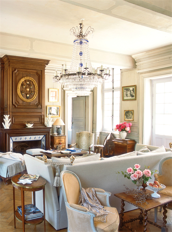 Decor Inspiration Charles Spada French Chateau Interiors | Cool Chic ...