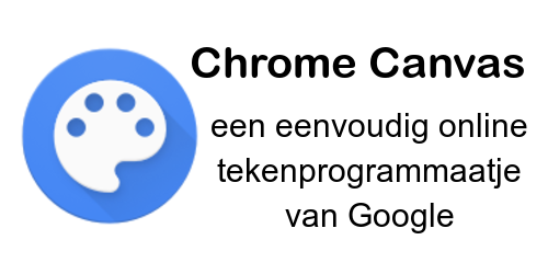 'Chrome Canvas': een eenvoudig online tekenprogrammaatje van Google ...