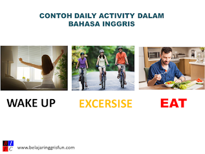Contoh Daily Activity Untuk Pelajar, Mahasiswa, Pegawai dan Artinya ...
