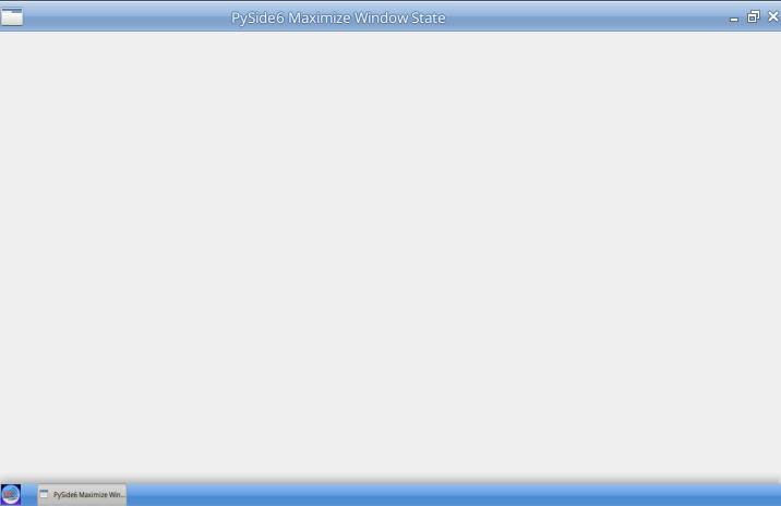 PySide Center Screen and Window State Maximized in PySide ...