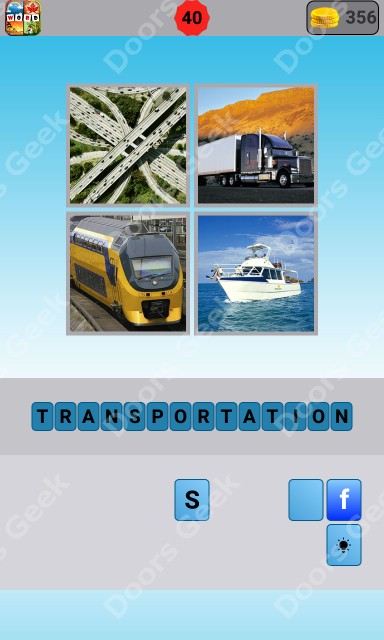 The New: 4 Pic 1 Word Level 40 Answer ~ Doors Geek