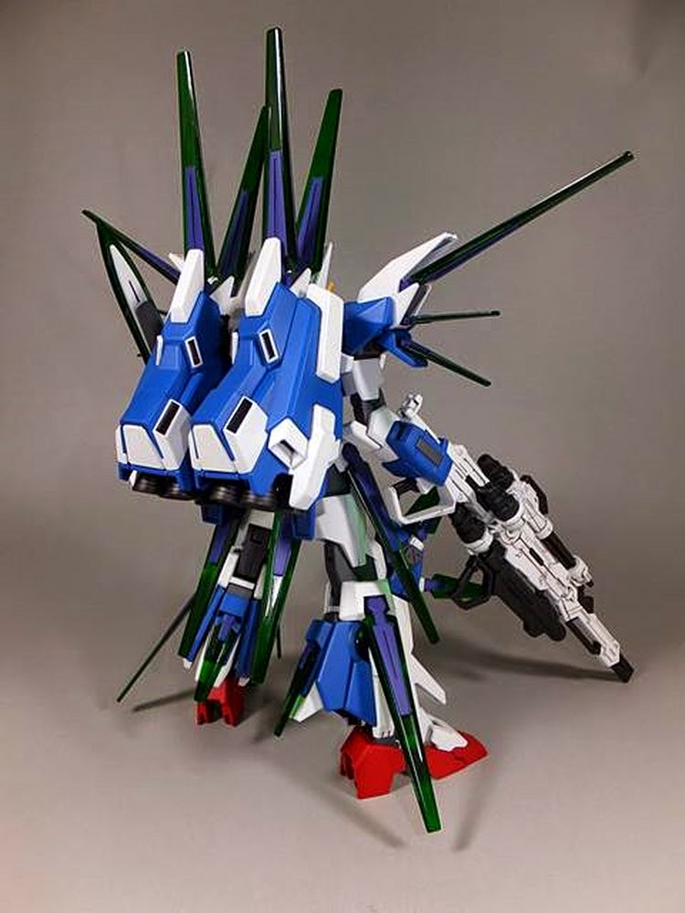 HG 1/144 Gundam AGE-FX + Caletvwlch Honoo Custom Build