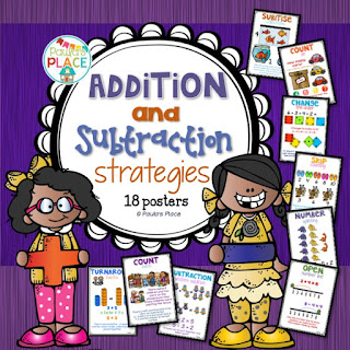 Paula's Place Teaching Resources: Addition and Subtraction Strategy Posters