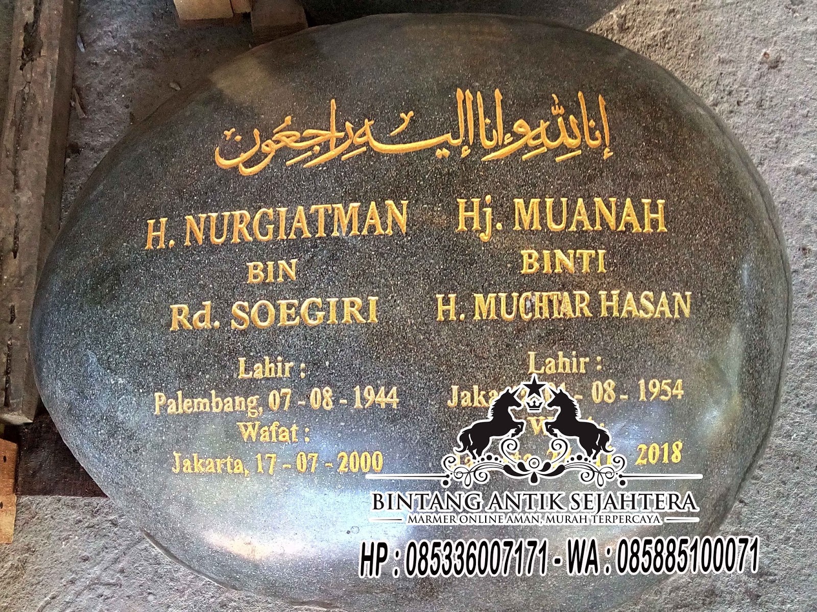 Makam Rumput, Batu Nisan Batukali, Model Batu Nisan Kuburan Islam ...