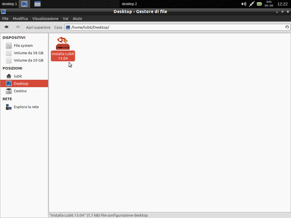 LUBIT LINUX: Installazione di lubit