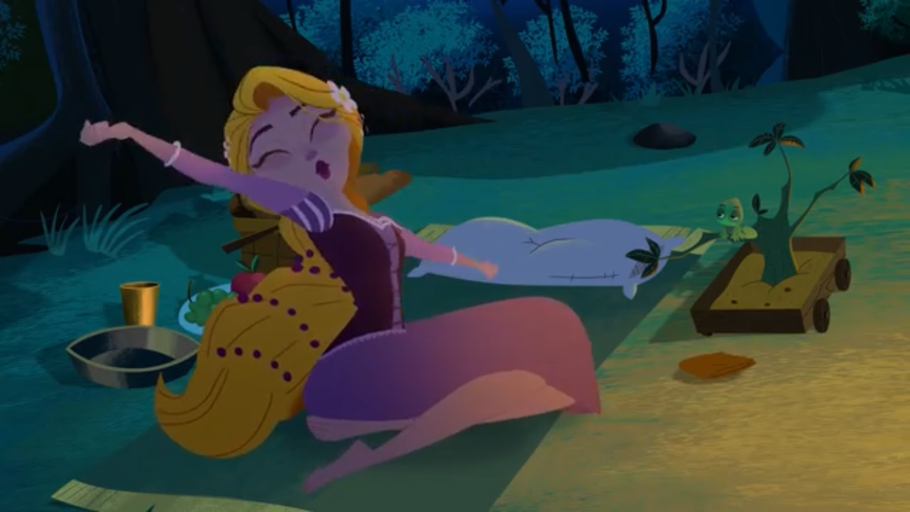 Anime Feet: Tangled: The Series Season Shorts: Rapunzel