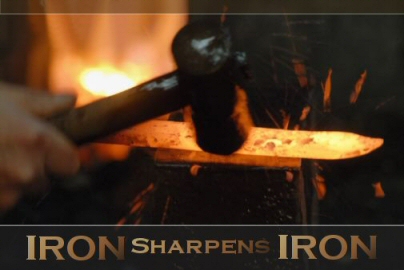 Men's Work, Life, etc.: The Crucible Weekend Bible Verse: Iron ...