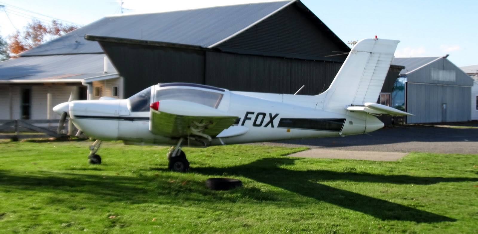 NZ Civil Aircraft: FOX and STU at NZMS today
