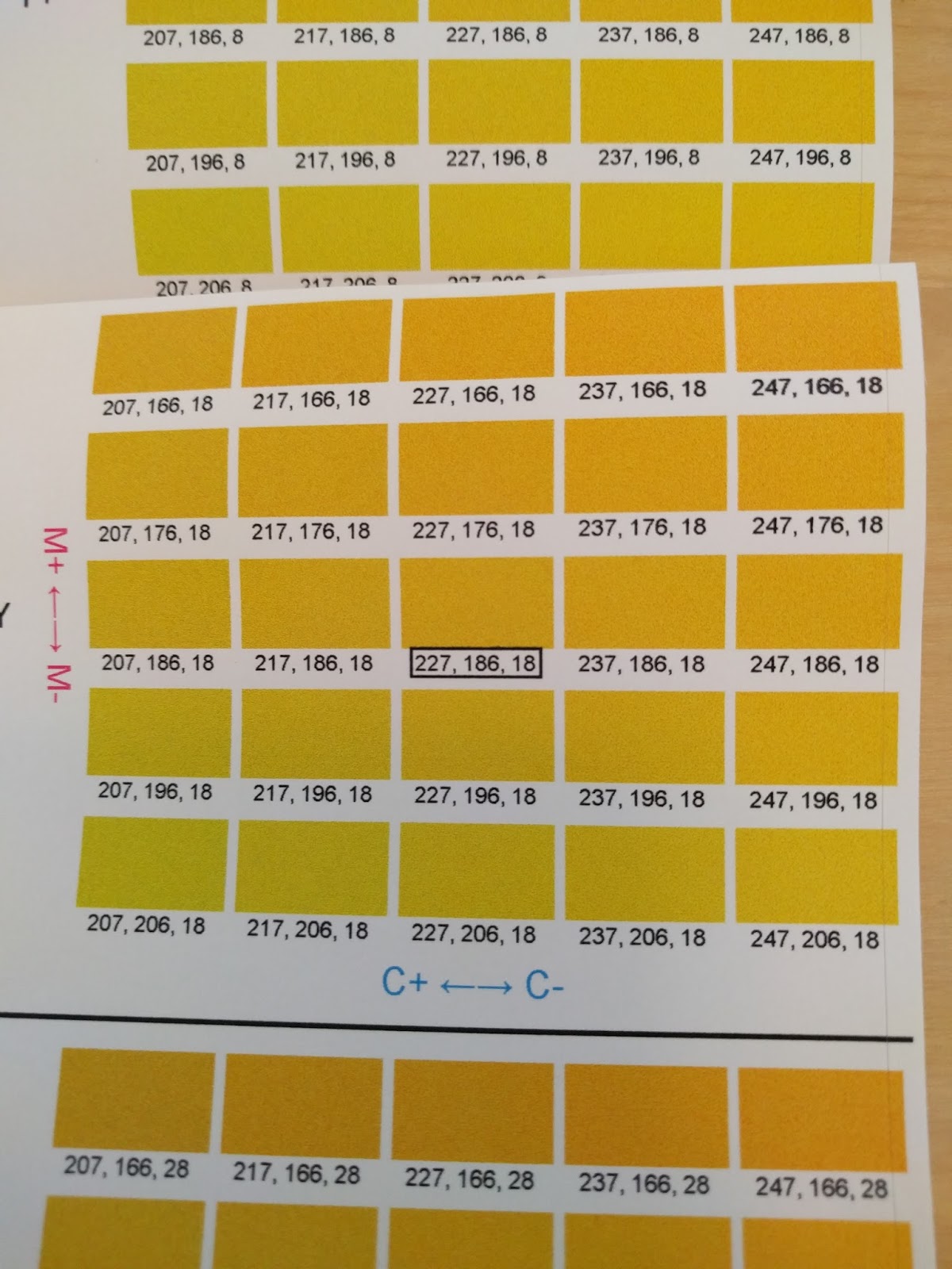 Color Labels On Demand: Color Tone Matching