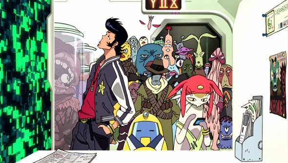 Space Dandy Qt Zombie